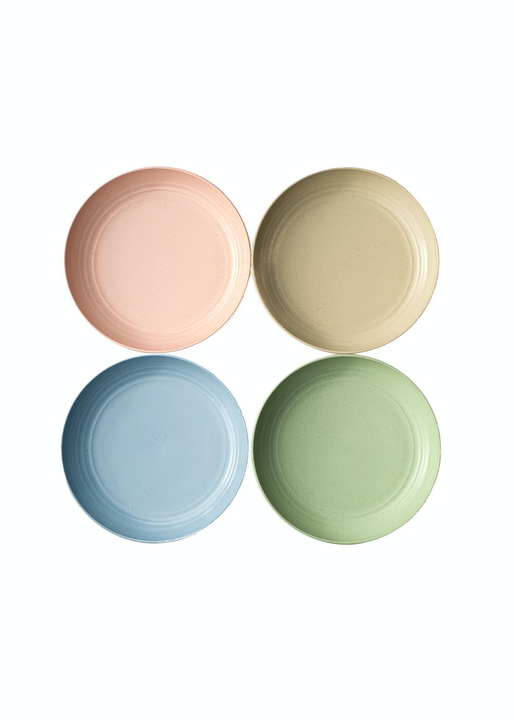 Get Unbreakable And Eco-Friendly Lightweight Reusable Plates - Assorted ...