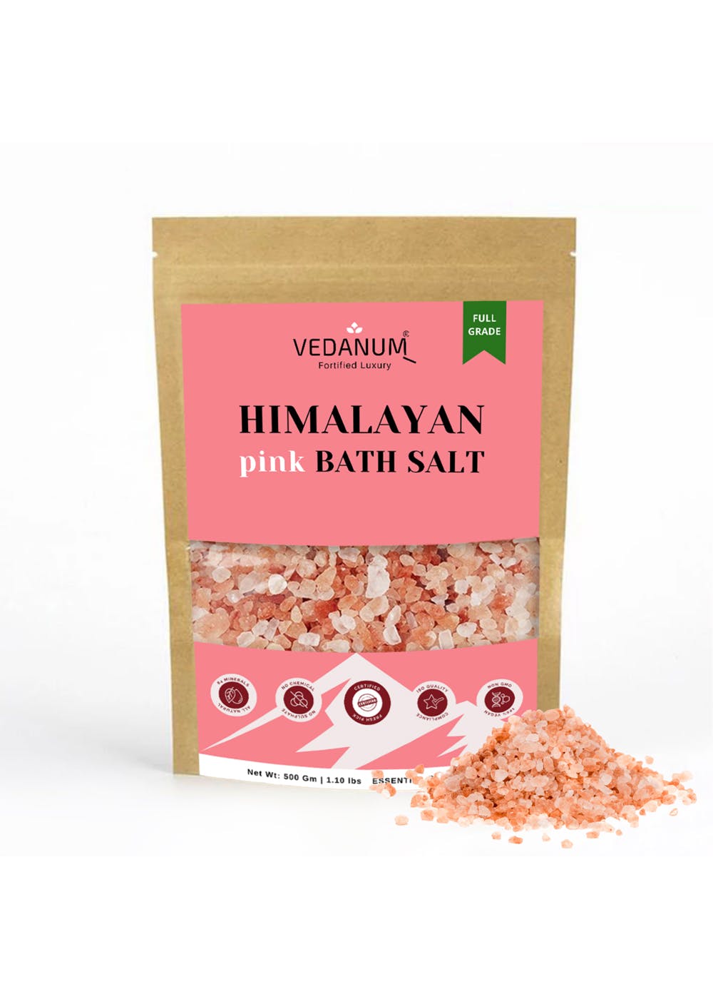 Get Natural Unrefined Organic Himalayan Pink Bath Salt with 84 Rich ... Get Natural Unrefined Organic Himalayan Pink Bath Salt with 84 Rich ...