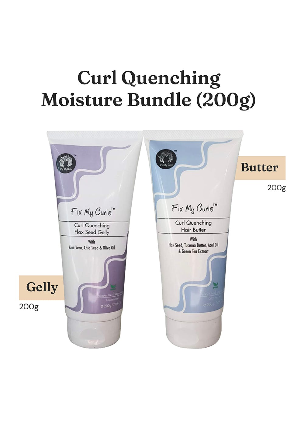 Get Curl Quenching Moisture Bundle For Curly And Wavy Hair- 200gm Each ...