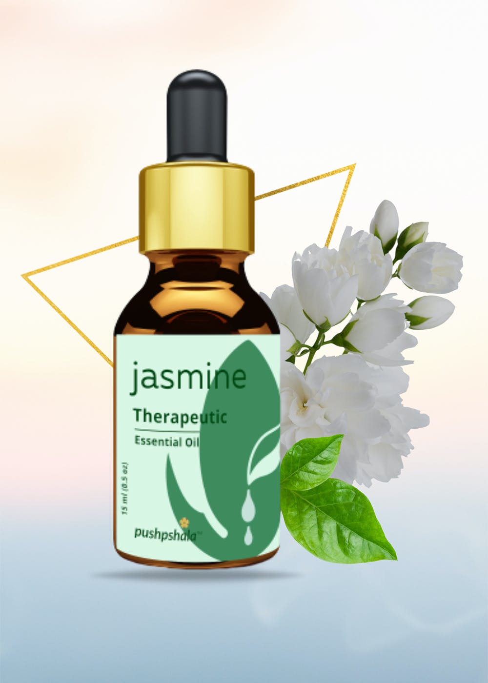 Get Therapeutic Jasmine Premium Essential Oil with UV Shield - 15 ml at ...