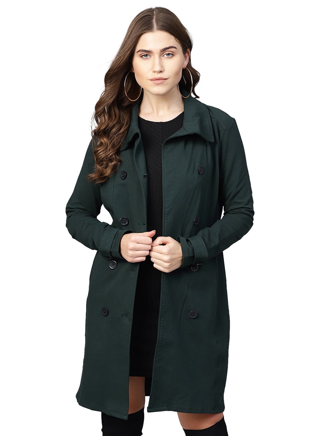Get Solid Double Breasted Jacket at ₹ 1959 | LBB Shop