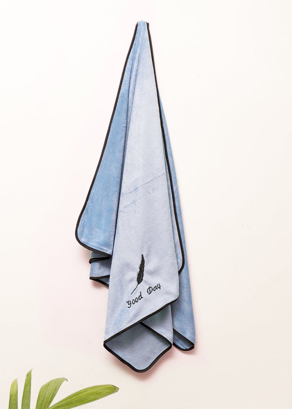 Get Blue Velvet Touch Towel at ₹ 750 | LBB Shop
