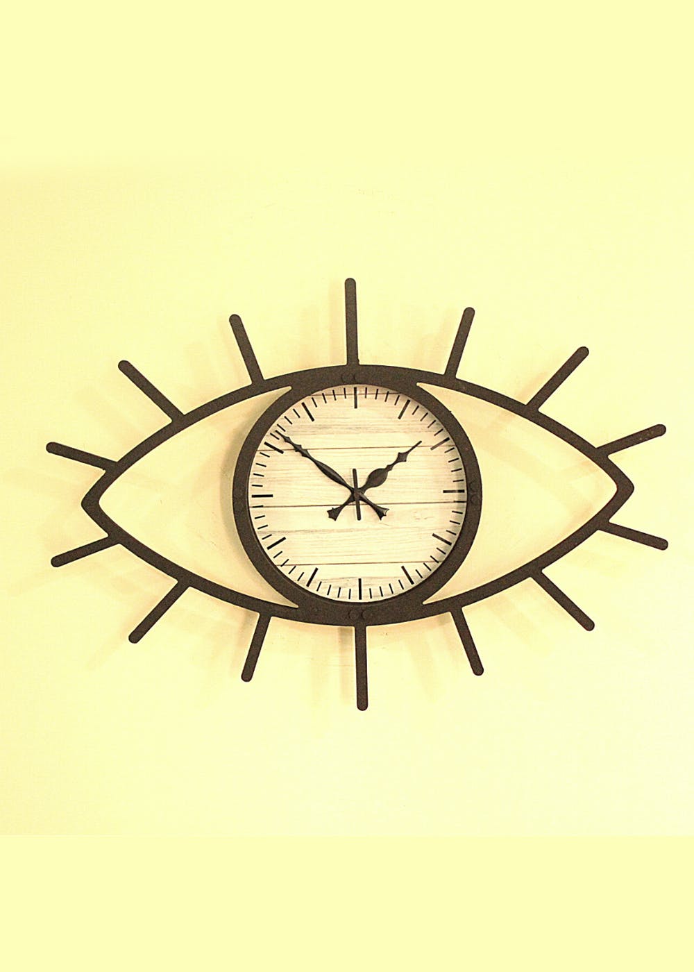 Get Evil Eye Shaped Antique Wall Clock at ₹ 995 | LBB Shop