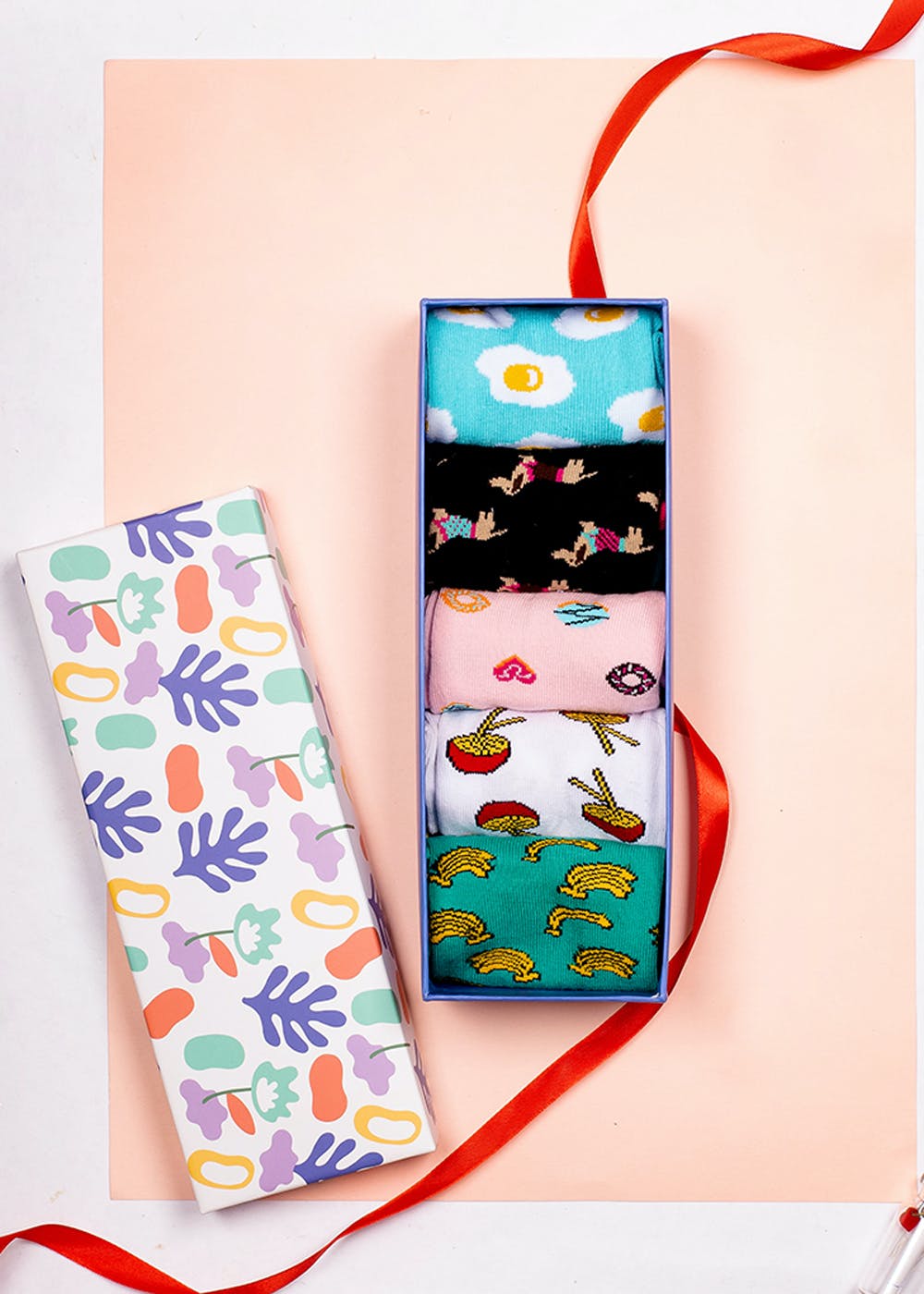 Get Relationship with Food Socks Gift Box at ₹ 1299 | LBB Shop