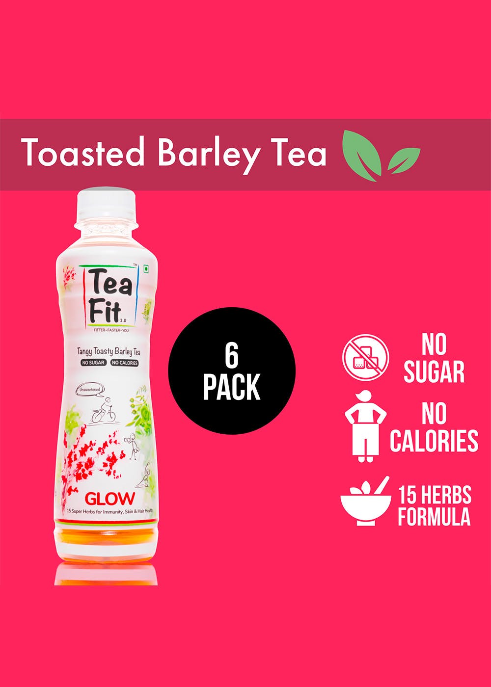 Get Tangy Toasty Barley Tea - Pack of 6 at ₹ 648 | LBB Shop