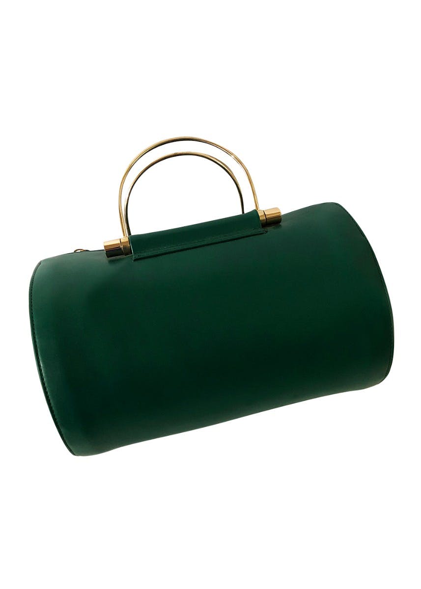 Get Ring Handle Green Barrel Bag at ₹ 1690 | LBB Shop