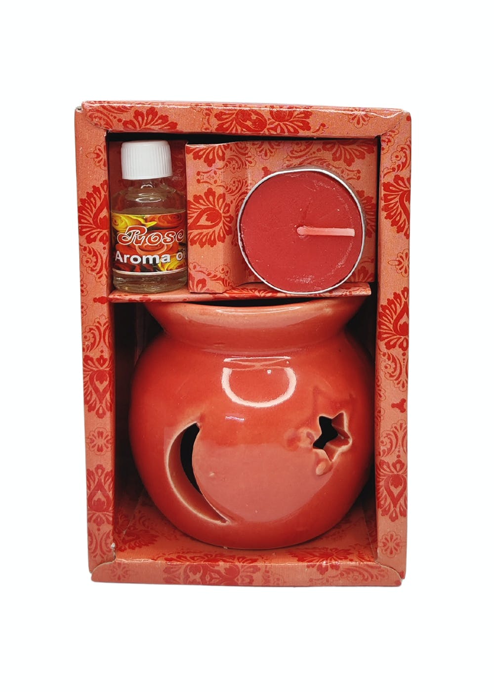 Get Aroma Diffuser Gift Set with Aromatherapy Rose Vaporizer Essential ...