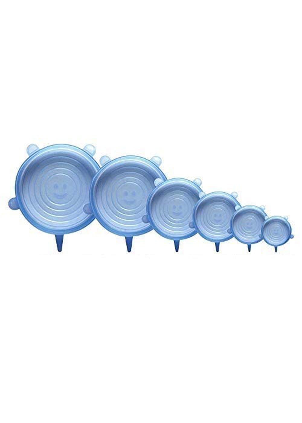 Get Blue Silicone Flexible Lids - Set of 2 at ₹ 1159 | LBB Shop
