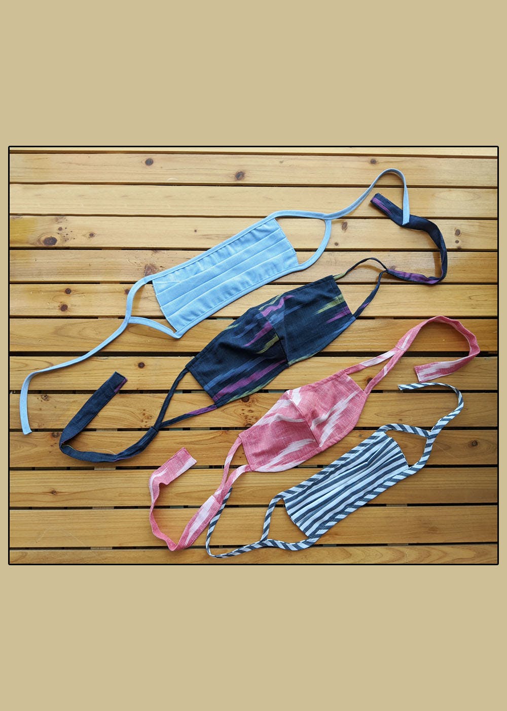 Get Set of 6 Cotton Adults' Masks at ₹ 420 | LBB Shop