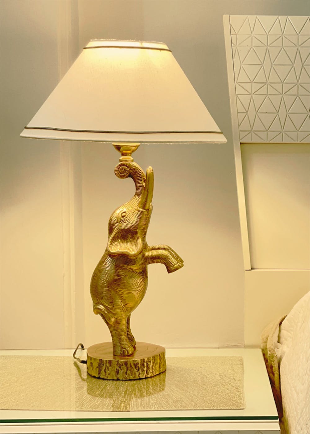 Get Brass Elephant Table Lamp at ₹ 5500 | LBB Shop