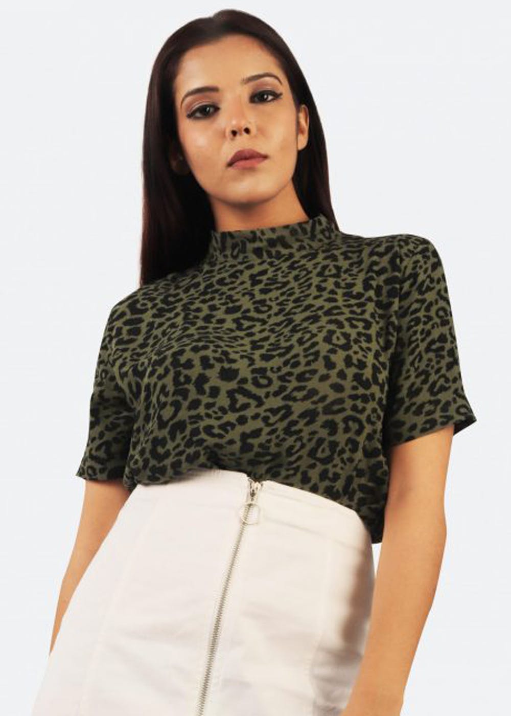 Get Mock Neck Animal Print Top At 1199 LBB Shop get-mock-neck-animal-print-top-at-1199-lbb-shop