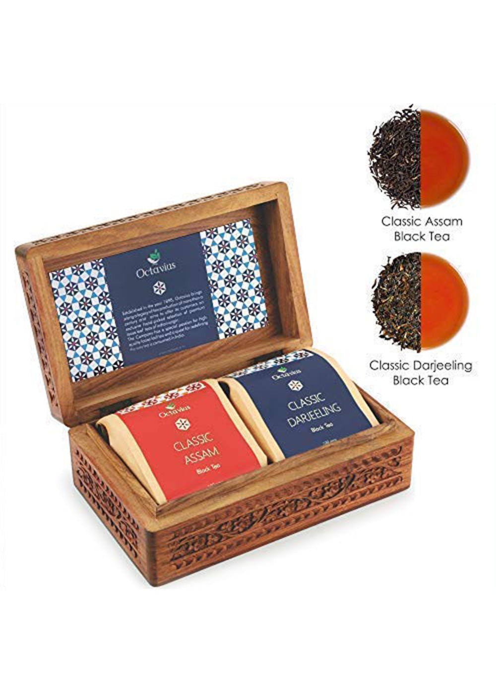 Get Indian Tea Collection - Set of 2 Black Loose Leaf Tea at ₹ 900 ...