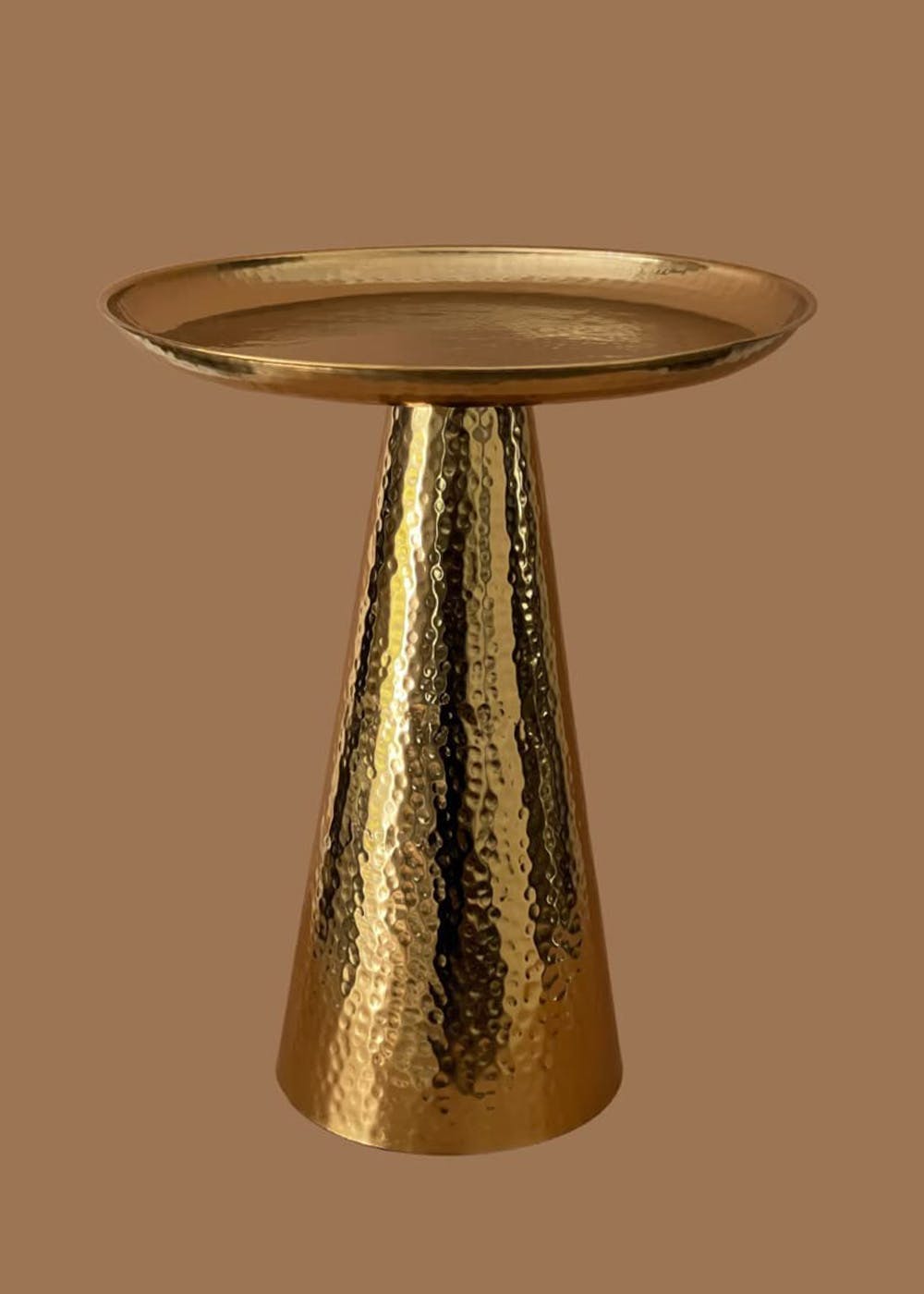 Get Golden Conical Table at ₹ 4499 | LBB Shop