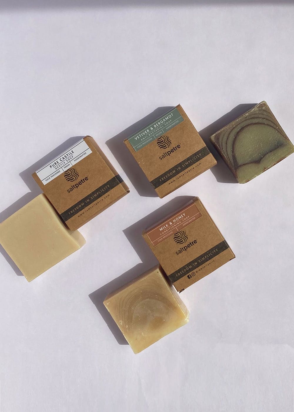 Get Pack of 3 Soaps - Pure Castile soap, Happy Trooper Soap & Cleo Soap ...