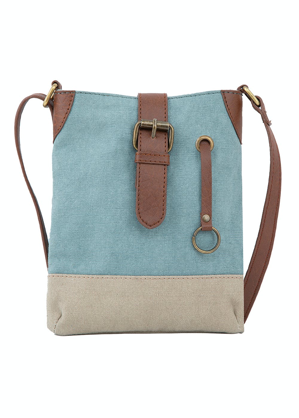 Get Small Crossbody Bag with Stylish Design - Sky Blue at ₹ 749 | LBB Shop