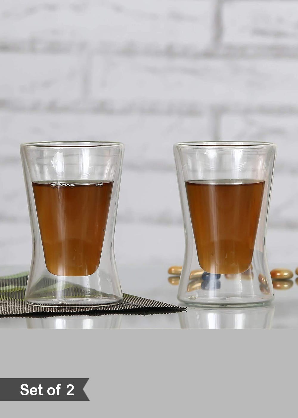 Get Transparent Glass Everyday Glasses (250 ml) - Set of 4 at ₹ 1710 ...