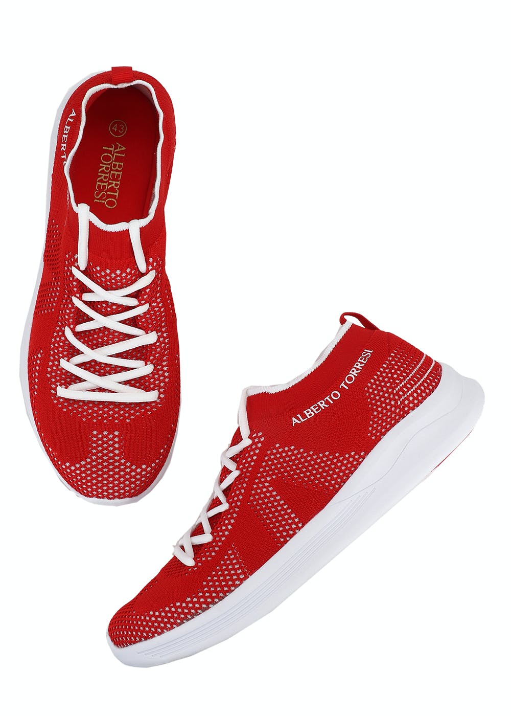 Get Miles Red Sneakers at ₹ 2250 | LBB Shop