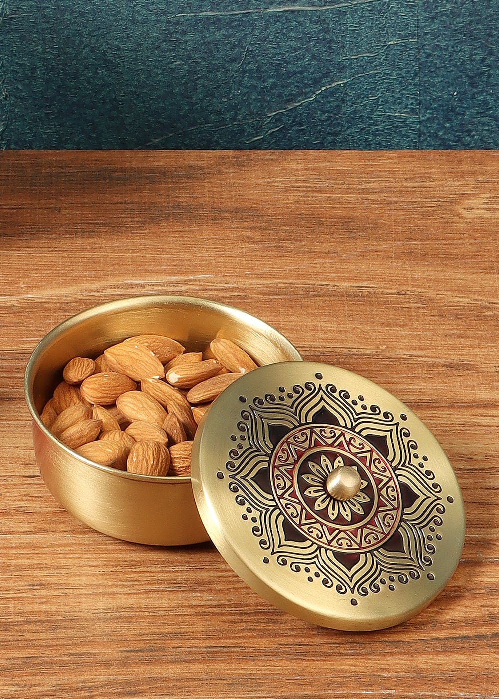 Get Maroon Utsav Brass Nut Bowl at ₹ 1200 | LBB Shop