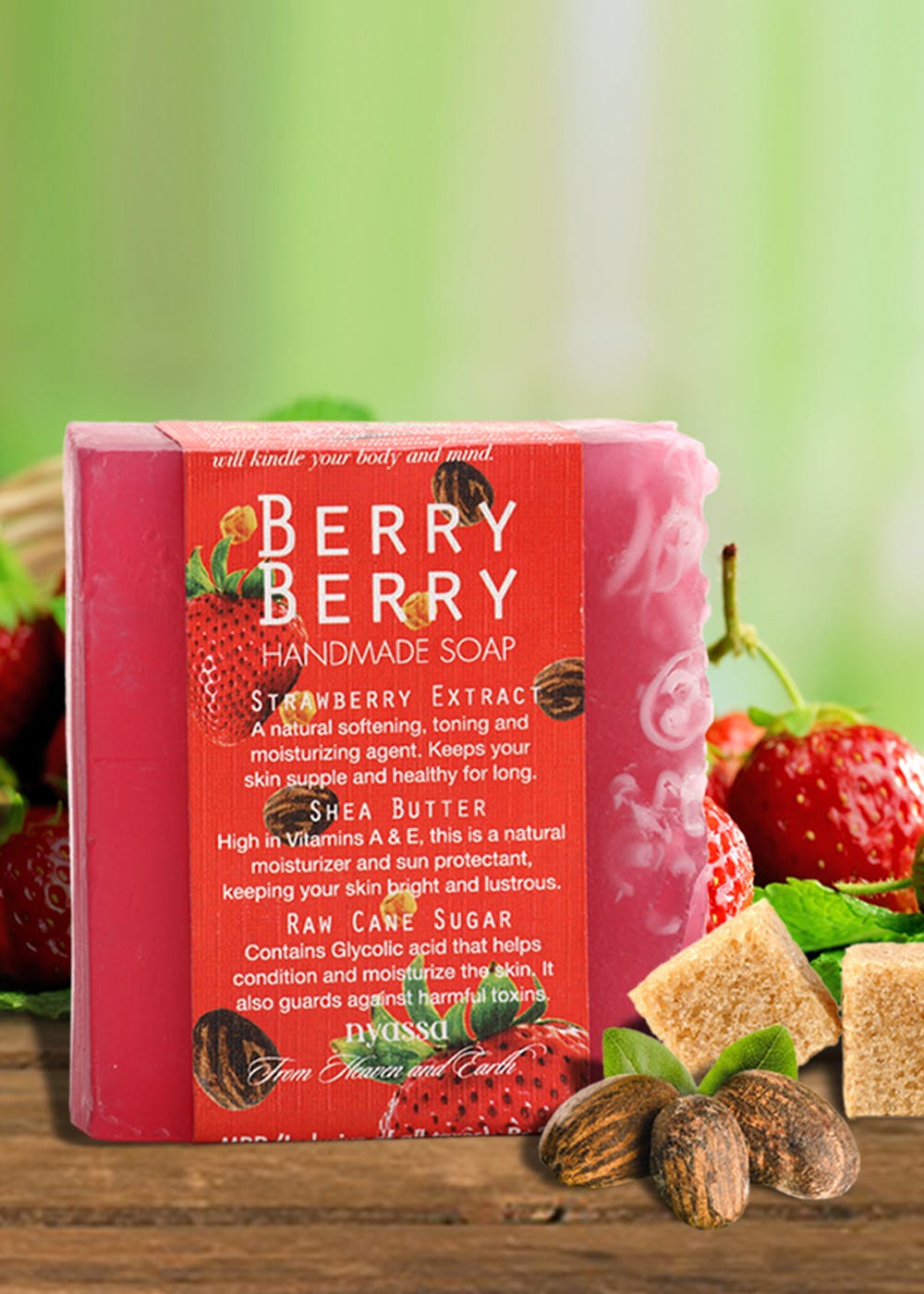 Get Berry Berry Sugar Handmade Soap - 150gm at ₹ 260 | LBB Shop