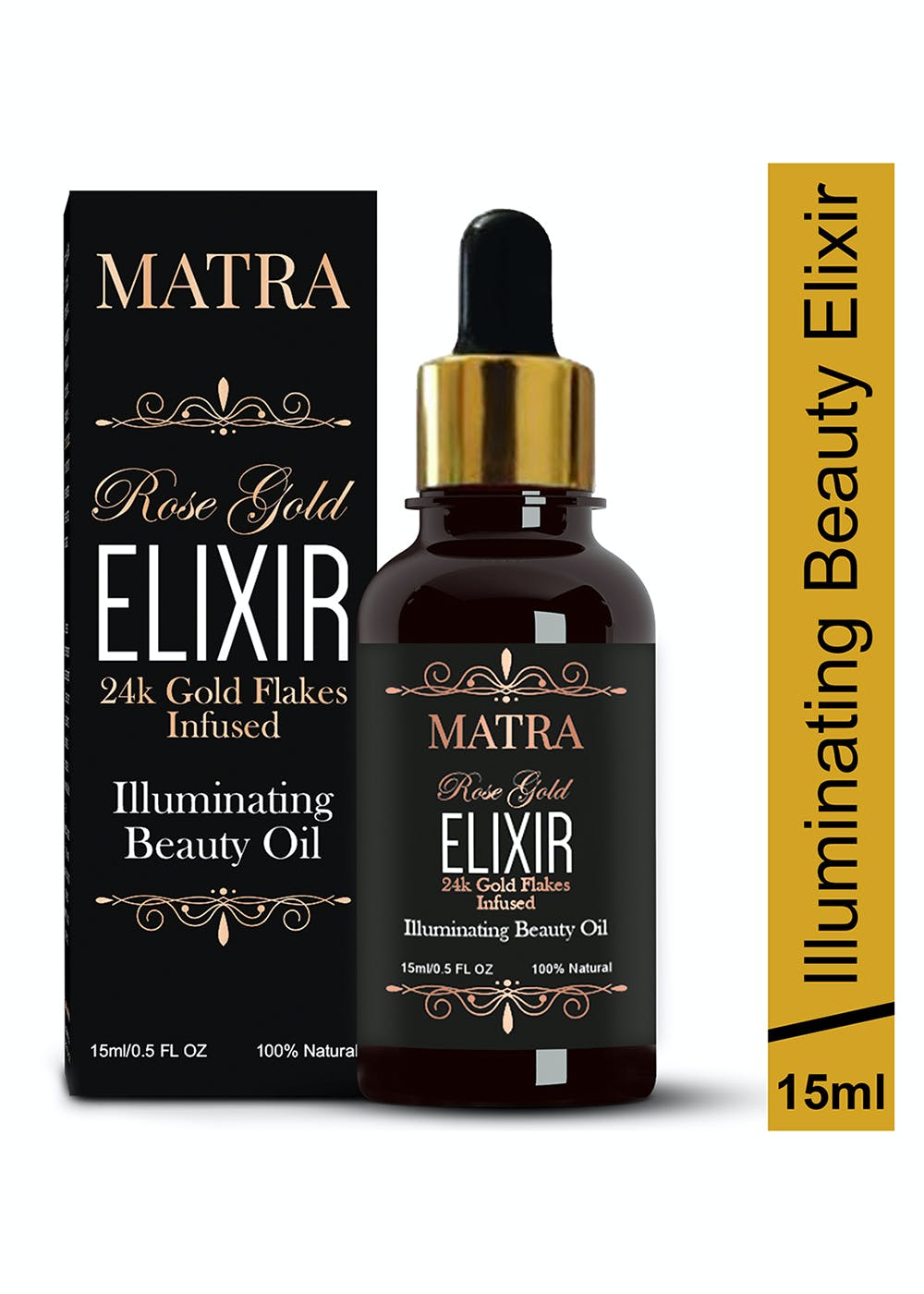 Get Rose Gold Illuminating Beauty Oil infused with 24k Gold flakes at ...