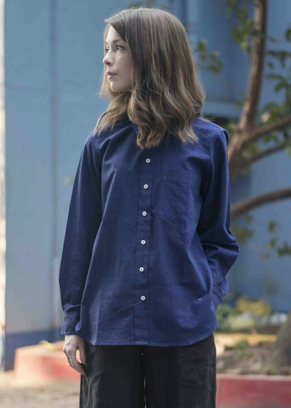 Get Midnight Blue Shirt at ₹ 2200 | LBB Shop