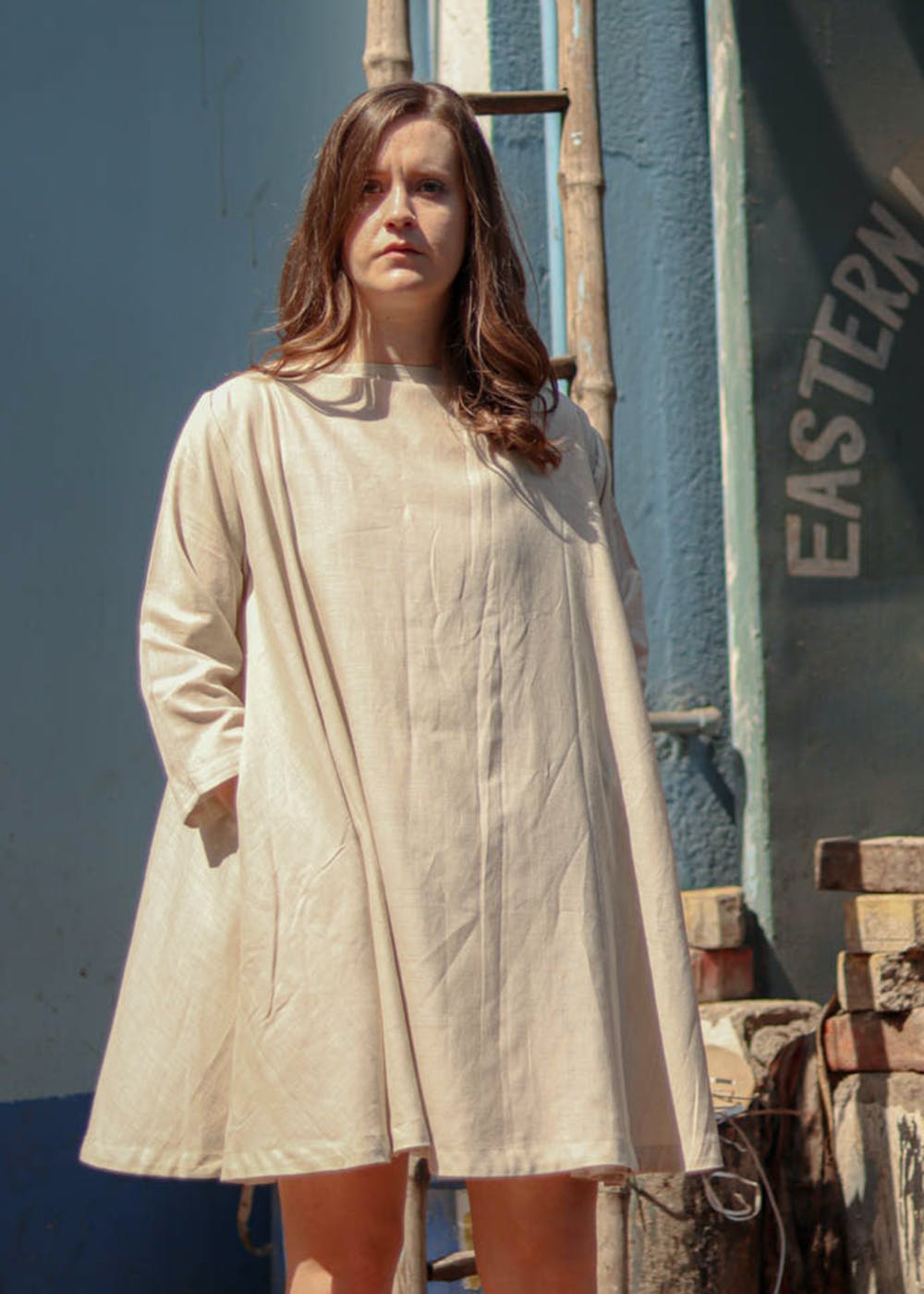 Get Light Beige Dress at ₹ 4500 | LBB Shop