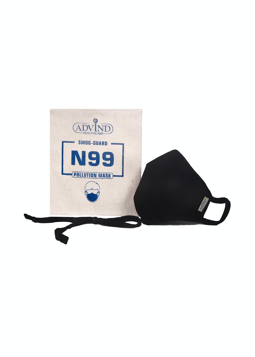 Get Smog Guard N99 Mask Without Valve For Kids (Black) at ₹ 389 | LBB Shop