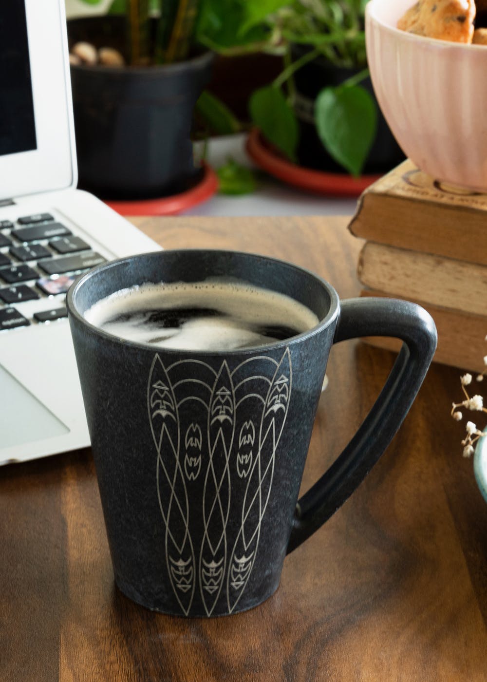 Get Stone Black Tribal Mug at ₹ 769 | LBB Shop