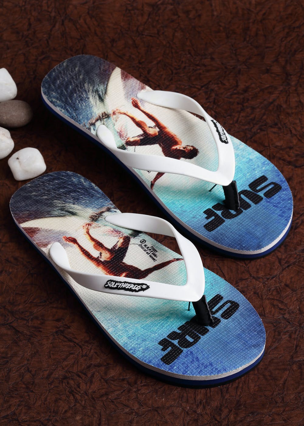 Get Surf Graphic Theme Flip-Flops at ₹ 599 | LBB Shop