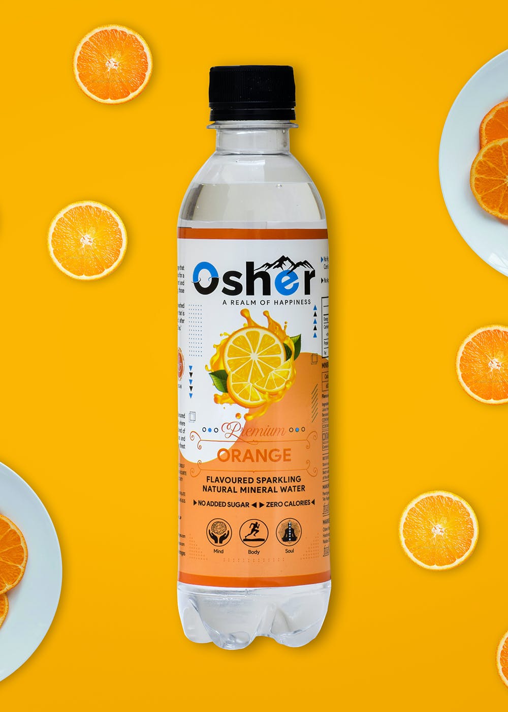 Get Orange Sparkling Natural Mineral Water - Pack of 6 at ₹ 319 | LBB Shop