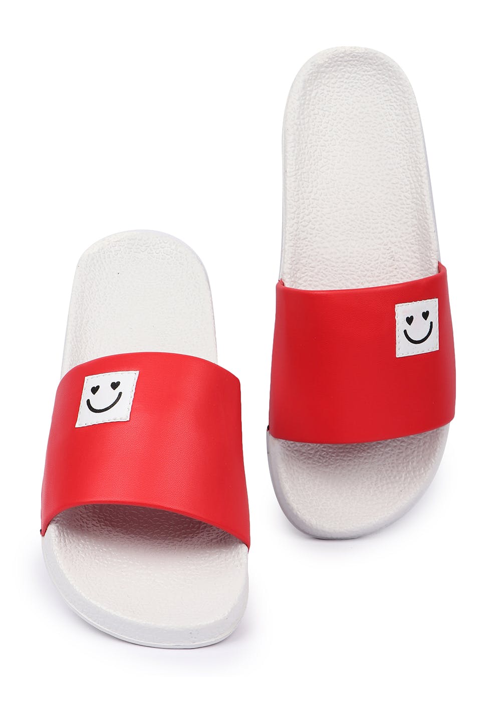 Get Contrast Smiley Emoji Printed Flip-Flops at ₹ 419 | LBB Shop