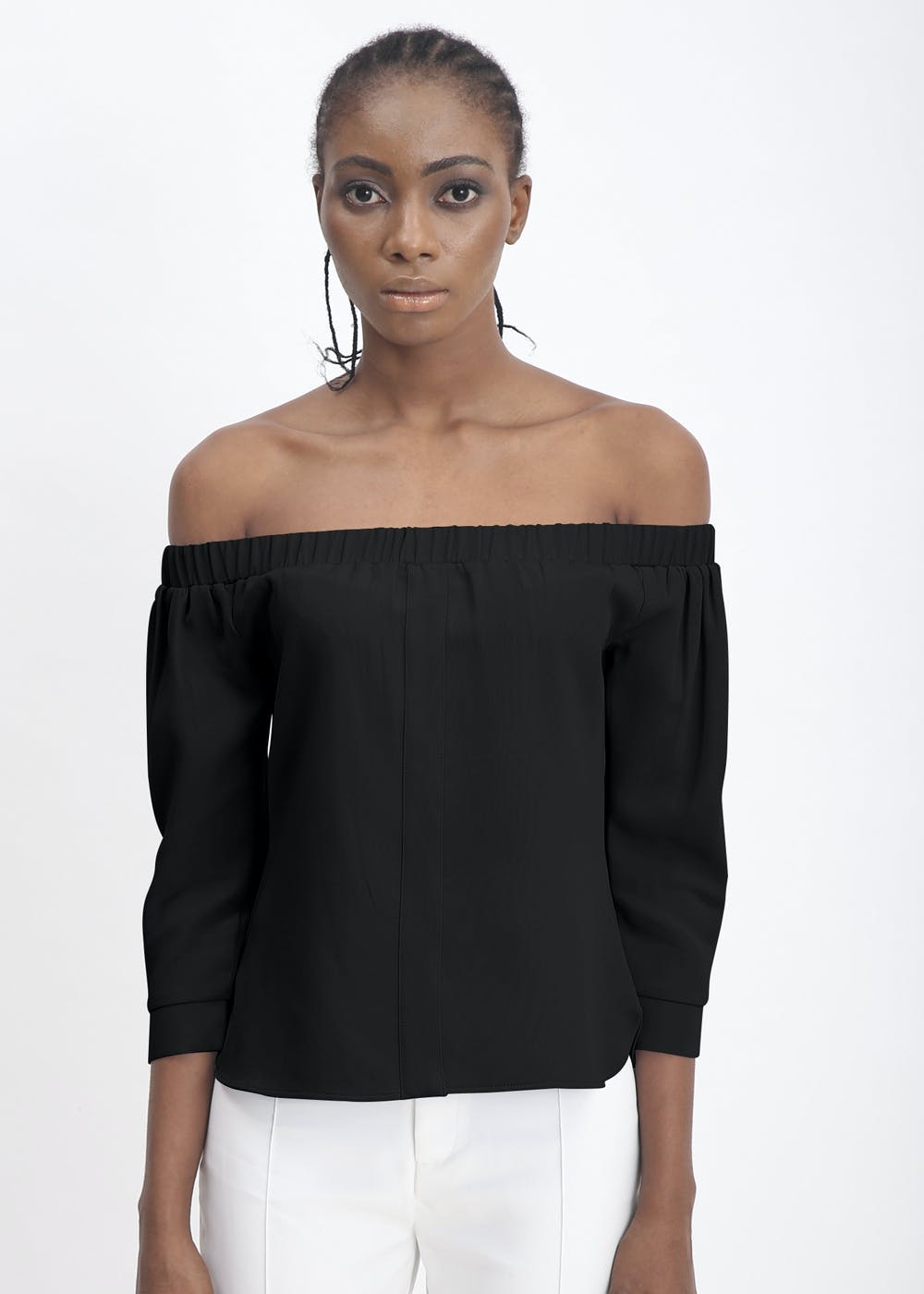 Get Solid Black Summer Paradise Top at ₹ 1461 | LBB Shop
