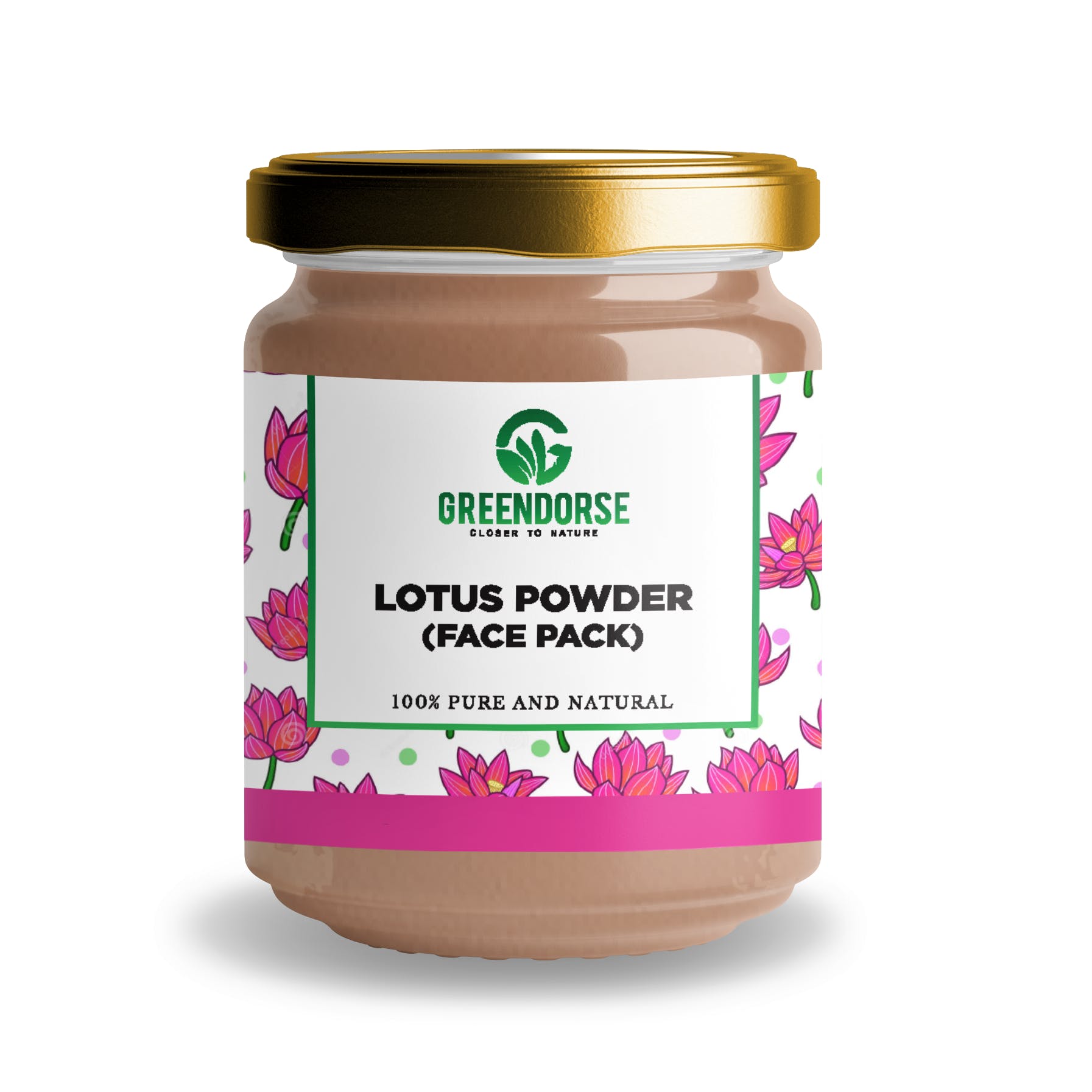 Get Lotus Flower Powder Face and Hair Pack Powder - 100 Grams at ₹ 199 ...