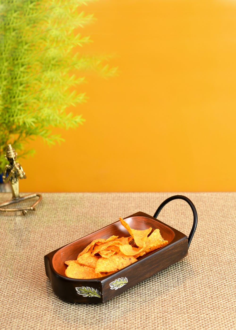 Get Chips n Snacks Server with Sleek Metal Handle at ₹ 840 | LBB Shop