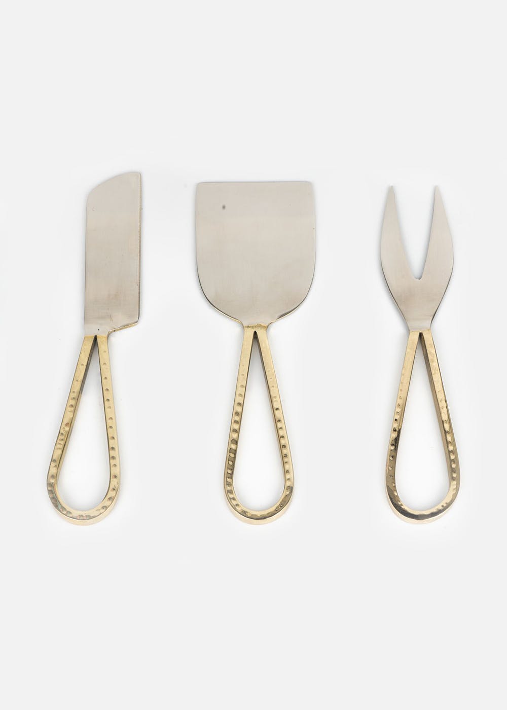 Get Cheese Knives - Gold Hammer - Set Of 3 at ₹ 1300 | LBB Shop