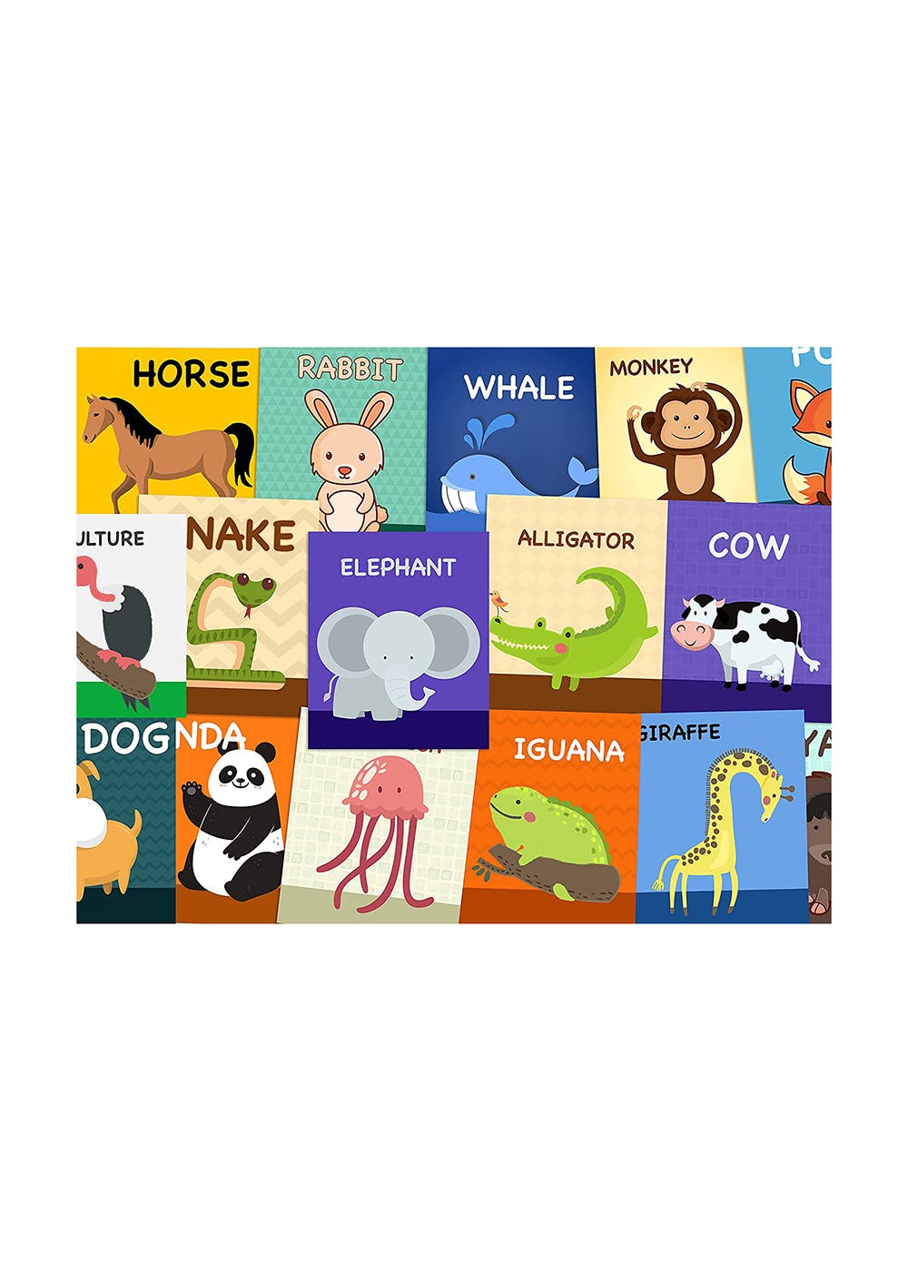 Get A-Z Animal Flash Cards - Fun Educational Activity Toy at ₹ 349 ...