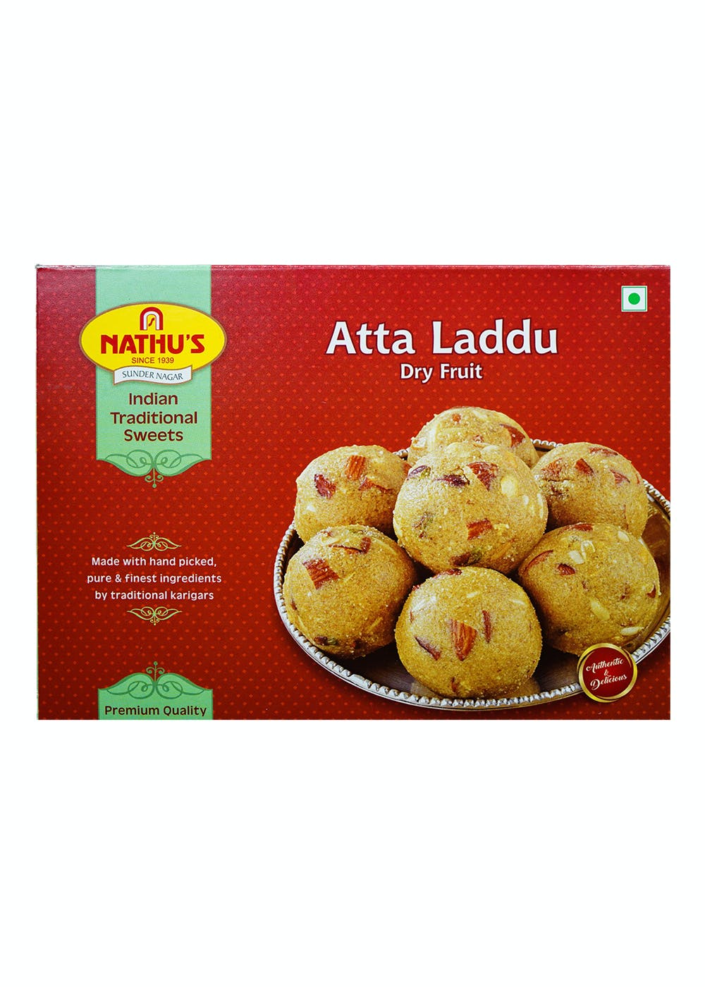 Get Atta Ladoo Dry Fruit - 500gm at ₹ 300 | LBB Shop