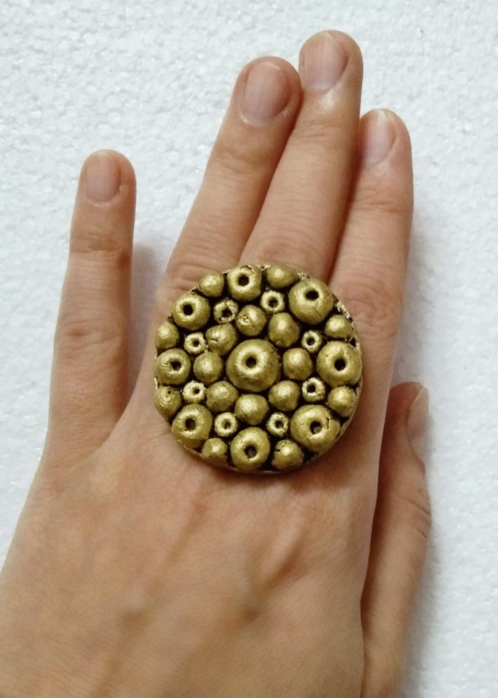 Get All Moti Detail Big Ring at ₹ 290 | LBB Shop