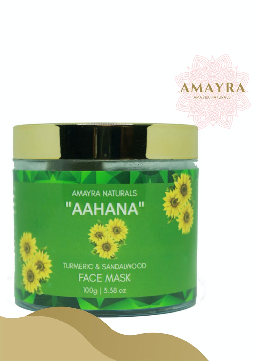 Get Aahana - Haldi Chandan Lep Face Mask - 100g at ₹ 430 | LBB Shop