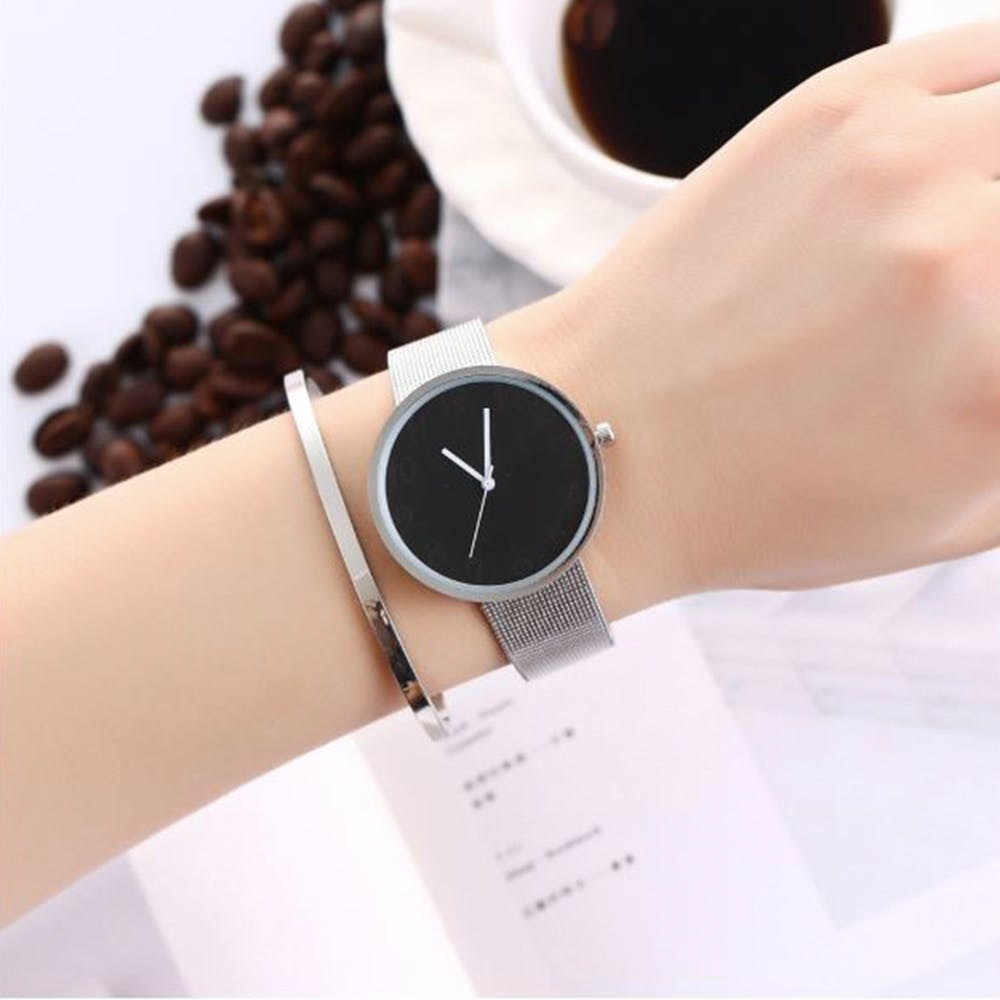 Get Mesh Metal Strap Watch at ₹ 1299 | LBB Shop