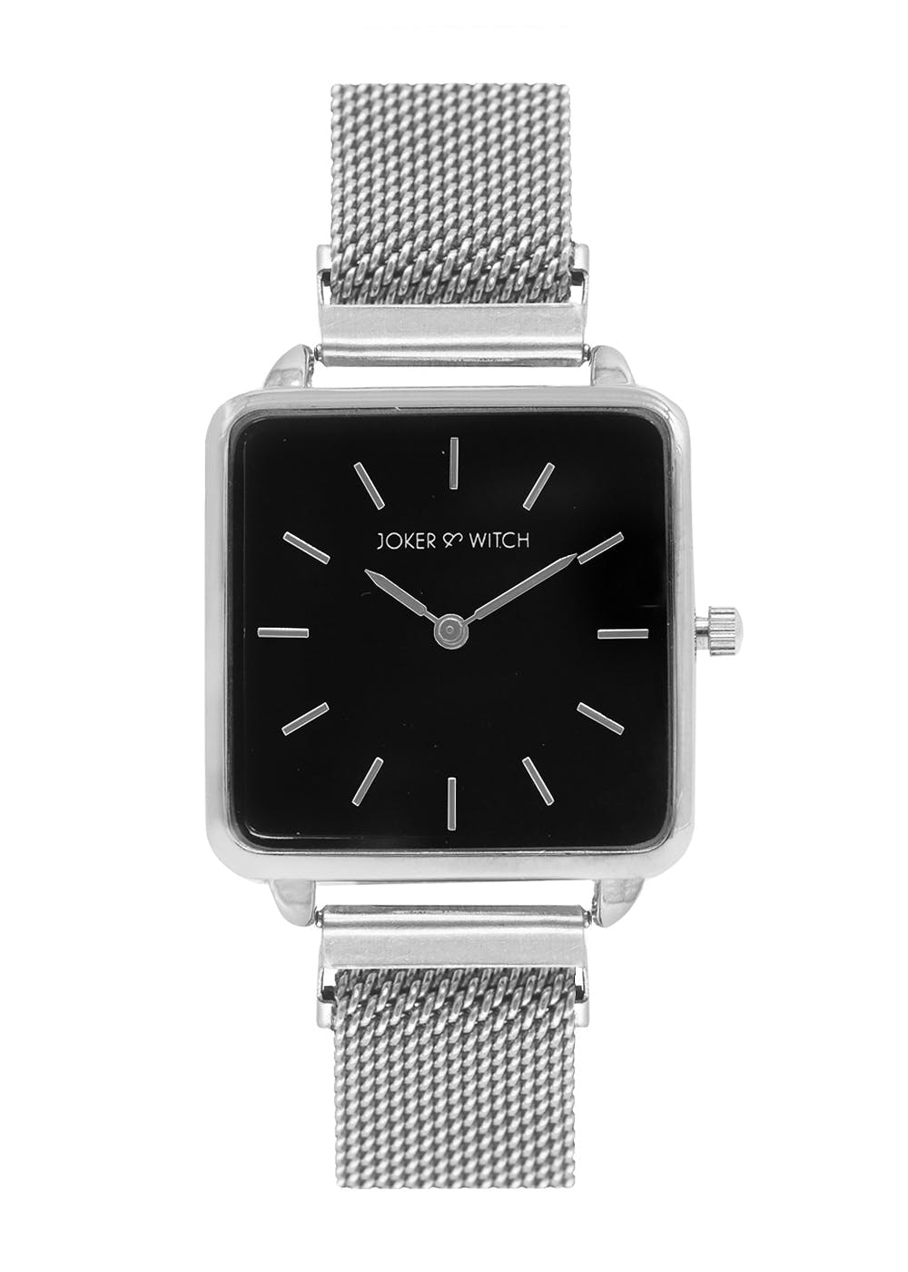 Get Vintage Square Black Dial Silver Magnetic Watch at ₹ 2499 | LBB Shop