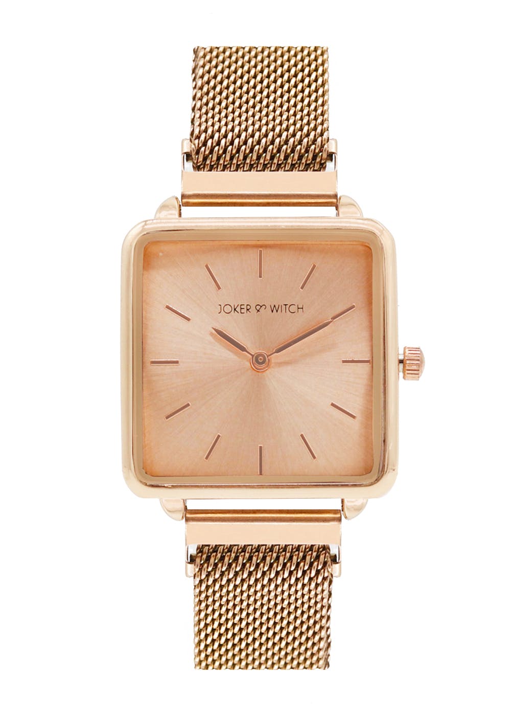 Get Vintage Square Dial Rose Gold Magnetic Watch at ₹ 2499 | LBB Shop