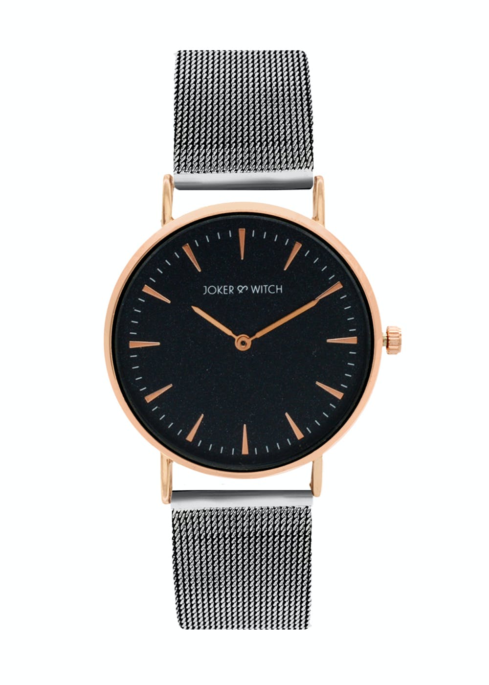 Get Ivy Black Dial Gunmetal & Rose Gold Watch at ₹ 1699 | LBB Shop
