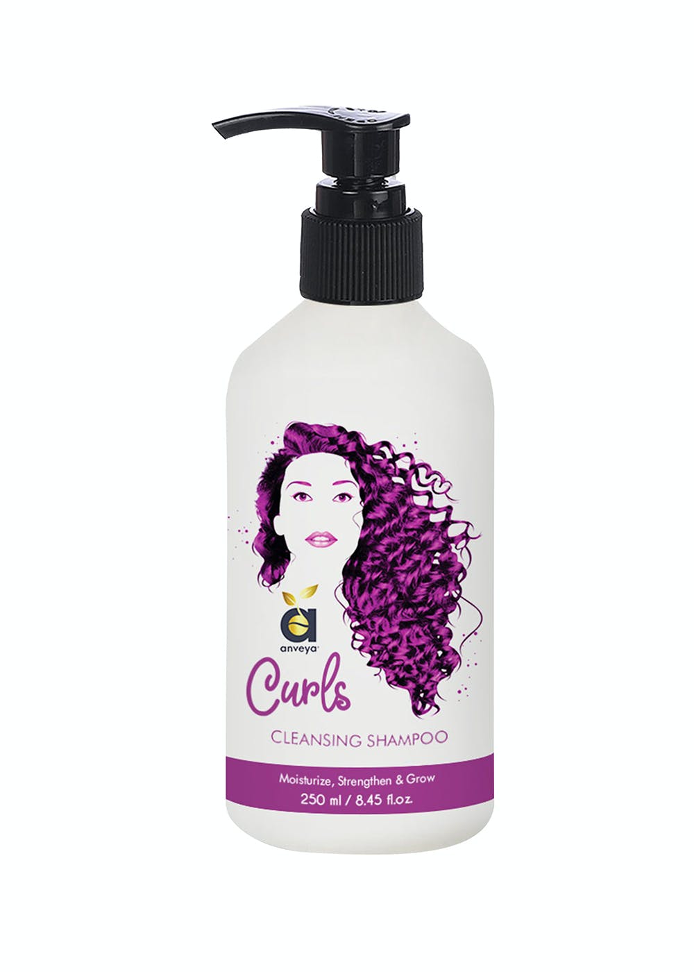 Get Curls Cleansing Shampoo For Curly Hair, 250ml - For Soft, Bouncy ...