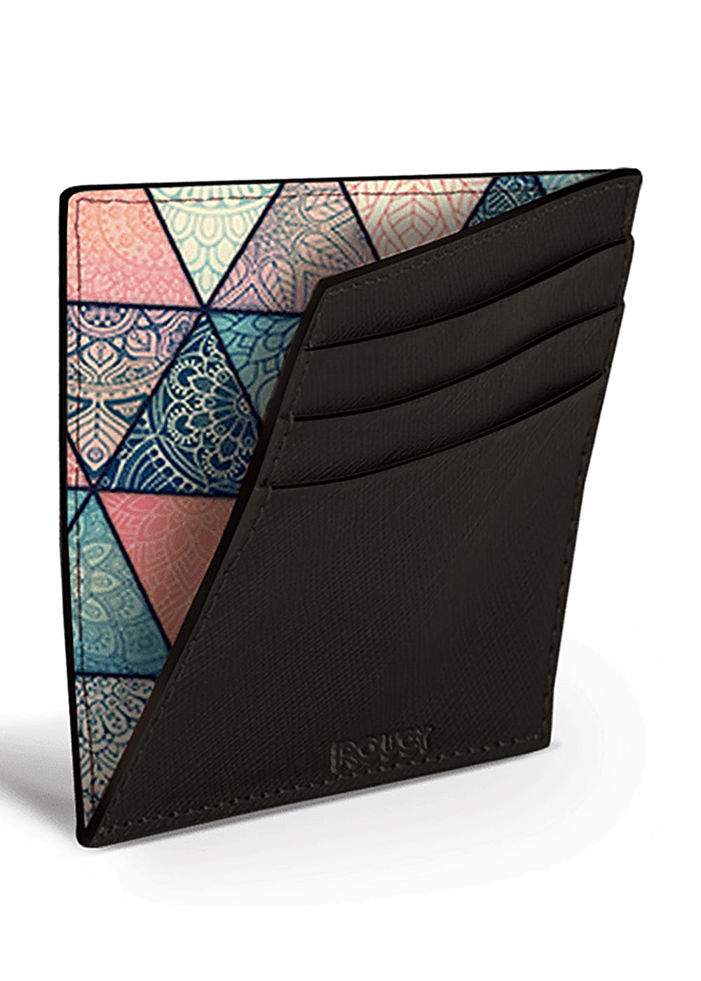 Get Graphic Geometric Pattern Card Wallet at ₹ 699 | LBB Shop