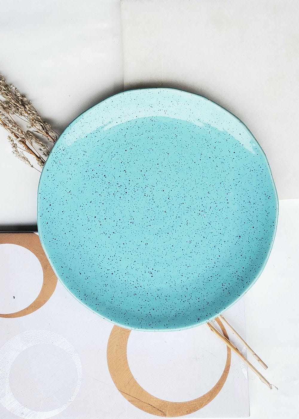 Get Aqua Organic Dinner Plate at ₹ 1199 | LBB Shop