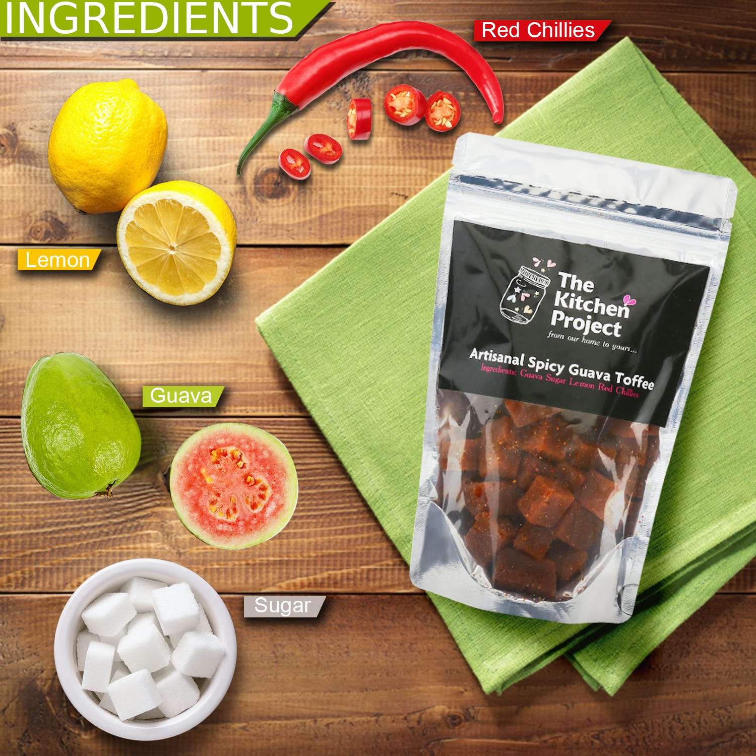 Get Artisanal Chilli Guava Toffee - 200gm at ₹ 330 | LBB Shop