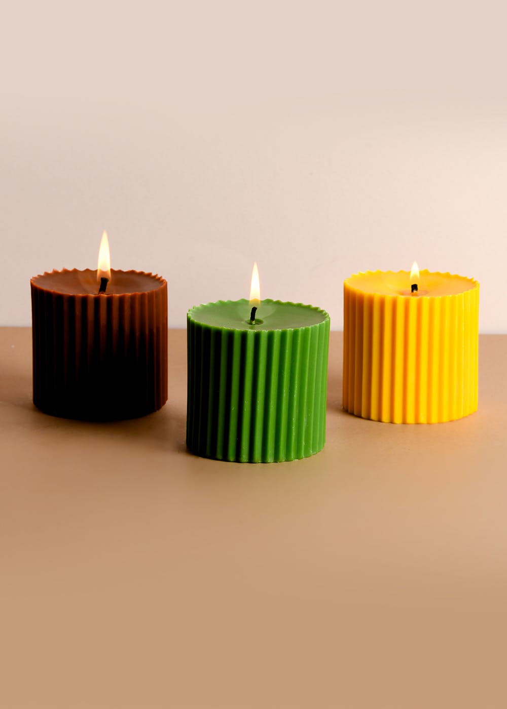 Get Fruit Groove - Combo of 3 scented 'Faith' Candles at ₹ 1349 | LBB Shop