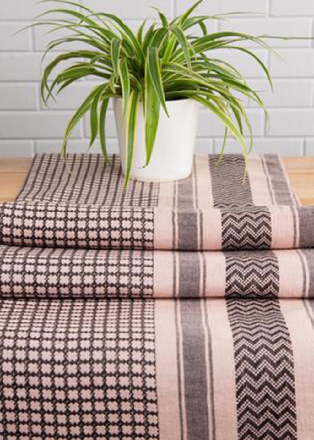 Get Geometric & Motif Pattern Rose Table Runner - (72 x 13 inches) at ...