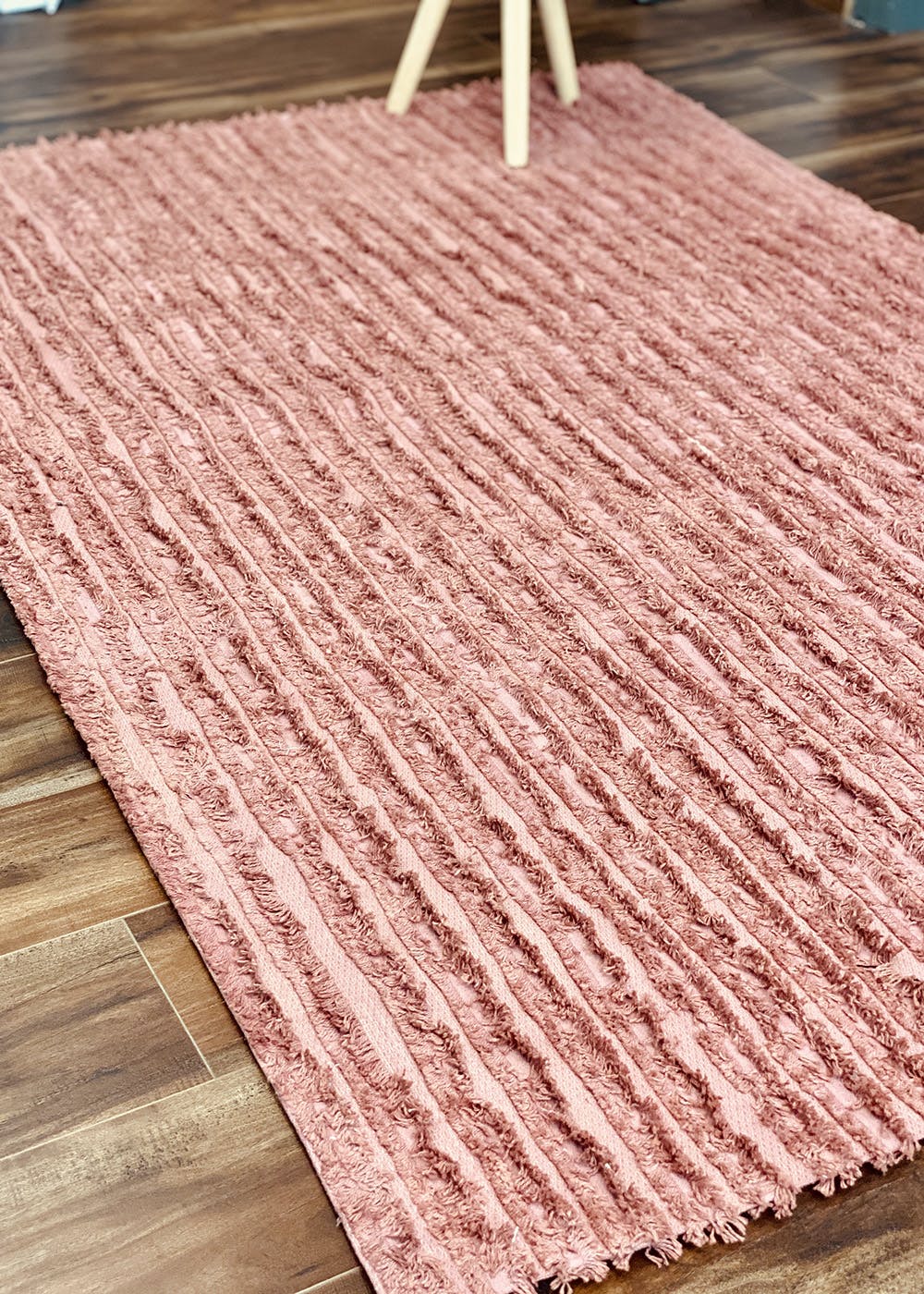 Get Embossed Red Self Design Rug at ₹ 1649 | LBB Shop